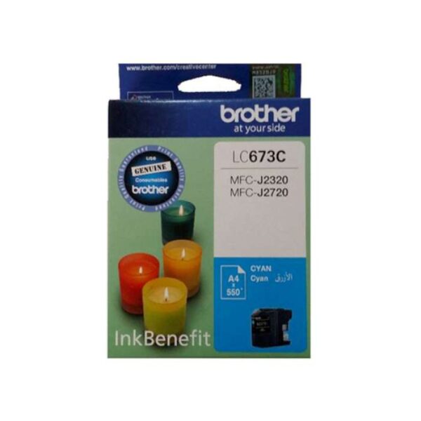 Brother LC673 cyan ink cartridge - Kopytech Office Supplies Limited