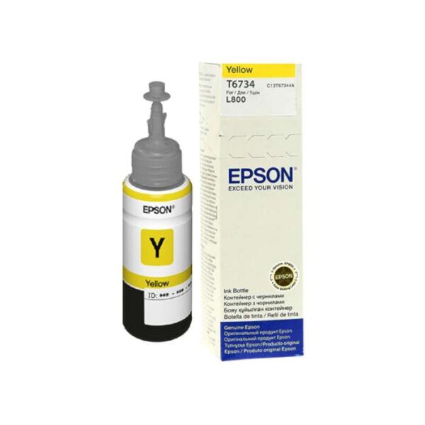 Epson T673 Yellow ink bottle - Kopytech Office Supplies Limited
